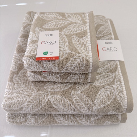 Caro Home | Bath | 4pc Caro Home 0 Zerotwist Cotton Bath Towel Set ...
